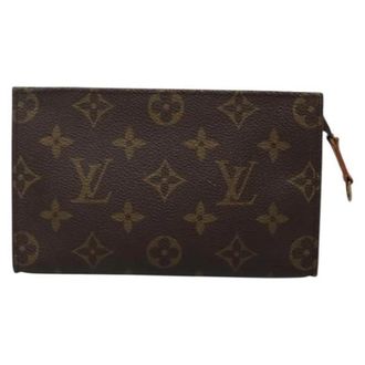 Louis Vuitton Pre-owned Canvas pouches - - Pre-owned - Damen - Braun - ONE SIZE