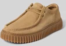 Clarks Bootsschuhe aus beschichtetem Leder Modell Torhill