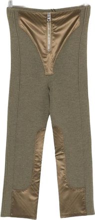 Jean Paul Gaultier Femme, Pantalons, Multicolore, Taille: 40 FR Cropped Pantalons