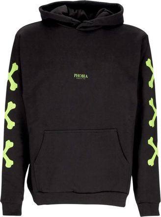 Phobia Archive Homme, Sweatshirts et sweats &agrave; capuche, Noir, Taille: L Cross Bones Sweat &agrave; capuche