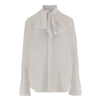 SA SU PHI Seidenhemd - - Blouses & Shirts - Damen - Wei&szlig; - XS