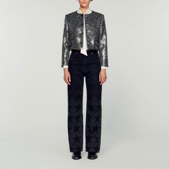 Sandro Veste courte structur&eacute;e