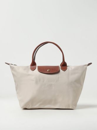 Longchamp Sac &agrave; Main LONGCHAMP Femme couleur Jaune Cr&egrave;me