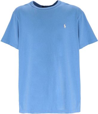 Polo Ralph Lauren t-shirt &agrave; motif Polo Pony brod&eacute; - Bleu