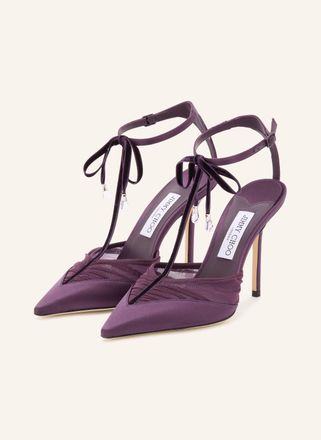 Jimmy Choo London Slingpumps Afia 100 lila