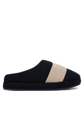 Tommy Hilfiger Hausschuhe Flag House Shoe FM0FM06016 Dunkelblau