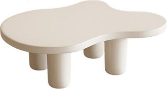 Generic Wolkenf&ouml;rmiger Couchtisch,Unregelm&auml;&szlig;iger Couchtisch, Modern Wohnzimmertisch in Wolkenform, Sofatisch Kaffeetisch Beistelltisch, Niedriger Design Tisch
