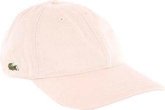 Lacoste Homme, Accessoires, Rose, Taille: ONE Size Cotton Twill Cap
