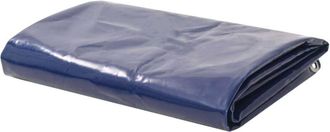 vidaXL Abdeckplane 650 g/m&sup2; 4x7 m Blau - Vidaxl