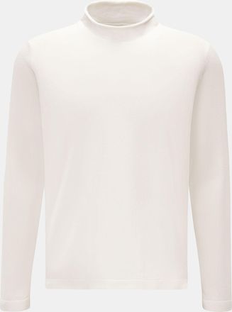 04651/ Herren - Pullover Foggy Roll Crew offwhite