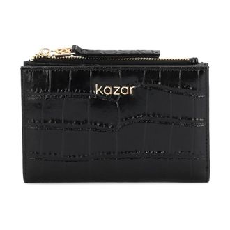 Kazar Femme, Accessoires, Noir, Taille: ONE Size Portefeuille en cuir gaufr&eacute;