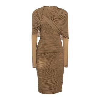 Magda Butrym Damen, Kleider, Beige, 3XSGr&ouml;&szlig;e