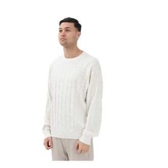 Calvin Klein Jeans Homme, Pulls, Blanc, Taille: XL Pulls &agrave; col rond
