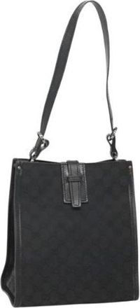 Gucci Pre-owned Toile sacs-gucci - Femme - Pre-owned - Noir - Taille: ONE Size