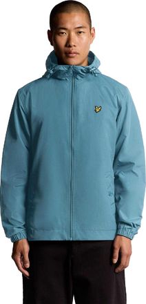 Lyle & Scott Jacke f&uuml;r Herren, Durchgehender Rei&szlig;verschluss (Blau)