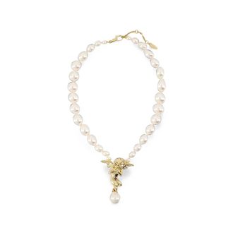 Vivienne Westwood Putti Pearl Necklace