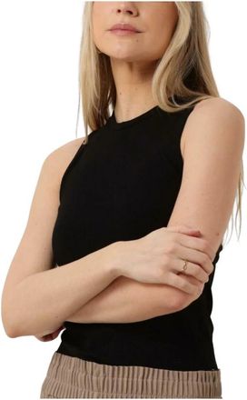 Object Schwarzes Tanktop f&uuml;r Frauen - - Tops - Damen - Schwarzk - XS