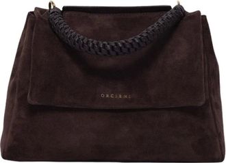 Orciani Femme, Sacs, Brun, Taille: ONE Size Sveva Peach Media