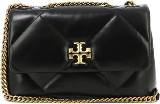 Tory Burch Femme, Sacs, Noir, Taille: ONE Size Kira Chevron Convertible Shoulder Bag