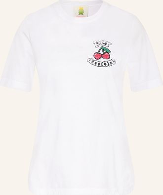 Princess Goes Hollywood Princess Goes Hollywood T-Shirt Mit Schmucksteinen weiss