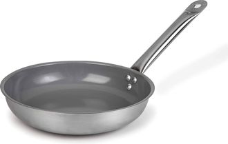 Lacor 51736 Pfanne Chef-INOX Ceram Durchmesser 36 cm, Grau