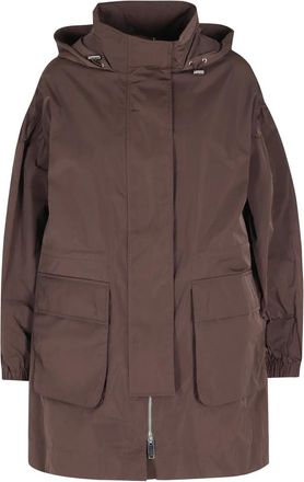 OOF Wear Femme, Manteaux, Brun, Taille: 36 FR Parka Memory