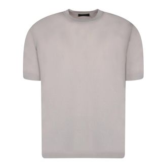 Dell'Oglio Homme, Tops, Gris, Taille: 4XL T-shirts gris