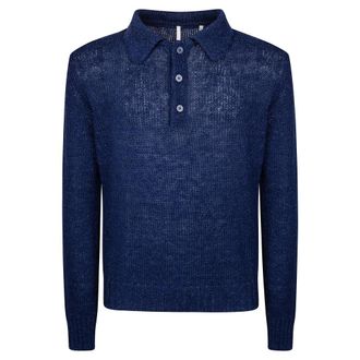 Sunflower Polo Shirts - - Tops - Herren - Blau - XL