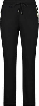 Liu Jo Femme, Pantalons, Noir, Taille: 42 FR Better Jogging Pantalons