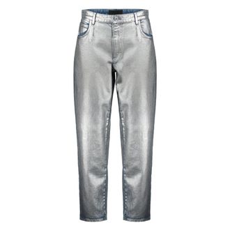 Alberta Ferretti Damen, Jeans, Grau, LGr&ouml;&szlig;e