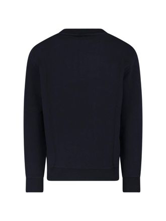 Maison Kitsun&eacute; Mens Sweaters Black Cotton