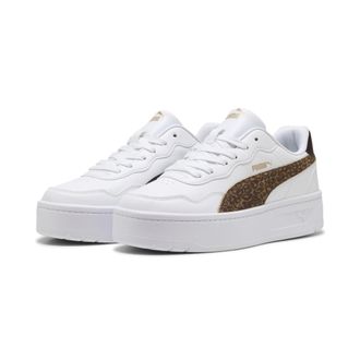 Puma Sneakers Court Lally Skye Feline Femme, Accessoires, Blanc, 35.5