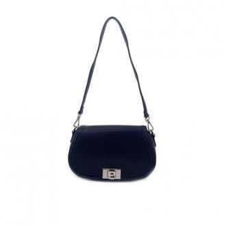 Ermanno Scervino Stilvolle Runde Klappen-Schultertasche - - Bags - Damen - Schwarzk - ONE SIZE