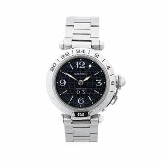 Cartier unisex, Pre-owned, Noir, Taille: ONE Size Pre-owned Pasha C Meridian Watch