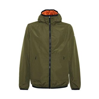 RefrigiWear Homme, Vestes, Vert, Taille: M Veste r&eacute;versible en nylon &agrave; capuche et fermeture &eacute;clair