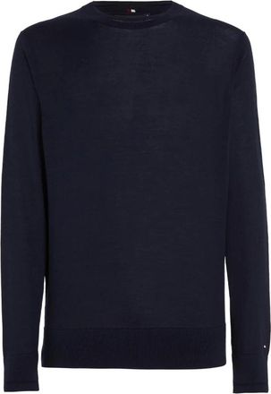 Tommy Hilfiger Homme, Pulls, Bleu, Taille: L Pull Col Rond Smart Casual