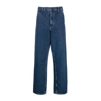Carhartt Work in Progress Indigo Blaue Denim Straight Leg Jeans - - Jeans - Herren - Blau - W31