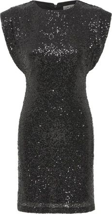 Ichi Ichi, Femme, Robes, Noir, Taille: 44 FR Robes de soirée