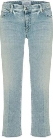 Cambio High-Rise Supertretch Cropped Jeans - - Jeans - Damen - Blau - L