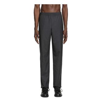 Burberry Straight Hosen - - Trousers - Herren - Grau - M