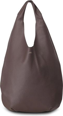 A.P.C. Crossbody Bags - Tasche aus genarbtem Leder - Gr. unisize - in Braun - für Damen