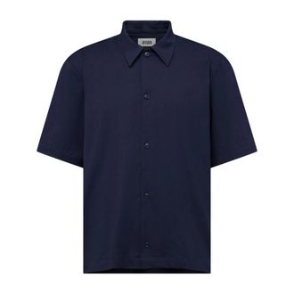 Drykorn Meryn Kurzarm Hemd - - Shirts - Herren - Blau - XL