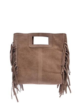 Anna Luchini Beige Rindsledertasche