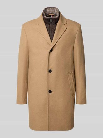 Daniel Hechter Regular Fit Mantel aus Woll-Mix
