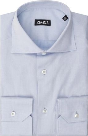 Ermenegildo Zegna Homme, Chemises, Bleu, Taille: XL Tailored Shirt