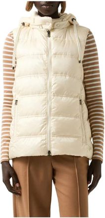 Bogner Femme, Vestes, Beige, Taille: 38 FR Liddy Down Sleeveless Jacket