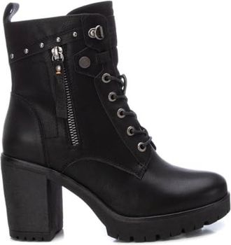 Refresh Bottines pour femme noires - Chaussures confortables et polyvalentes - Mode décontractée - Modèle 17237002 (taille 39), Noir 34, 39 EU