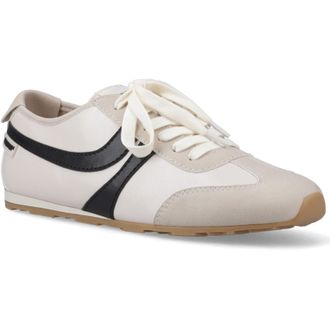 Rocket Dog Destin PU Kombi Polyurethan Damen Sneakers Off White/Schwarz
