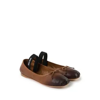 Miu Miu Ballerines en cuir