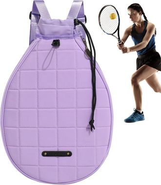 Generic Tennisschlägertasche - Robuste Schutzhülle für Sportschläger, leichte Trage-Umhängetasche | Tennishalter mit großer Kapazität für Badmintonschläger, B